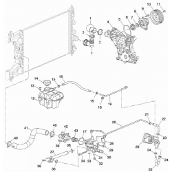 Патрубок радіатора впускний Круз DYС - купити за низькою ціною ...